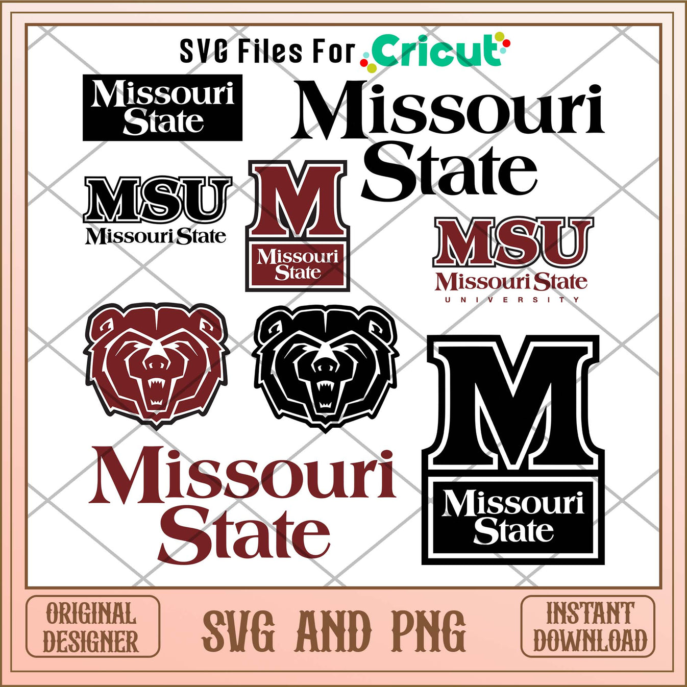 Missouri State Bears svg, Missouri State Bears svg bundle, NCAA svg ...