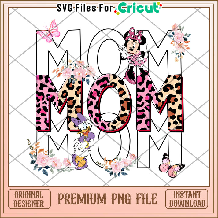 Mom PNG Sublimation Design Minnie Mouse – svg files for cricut