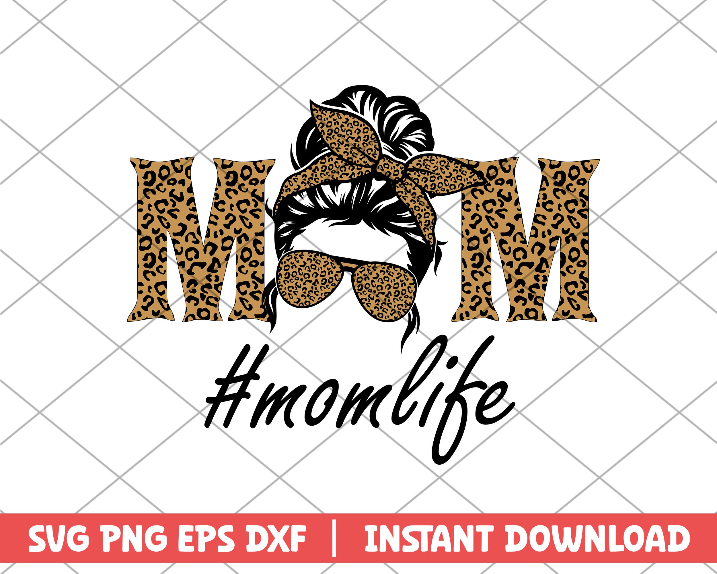 Mom hashtag momlife mother's day svg – svg files for cricut