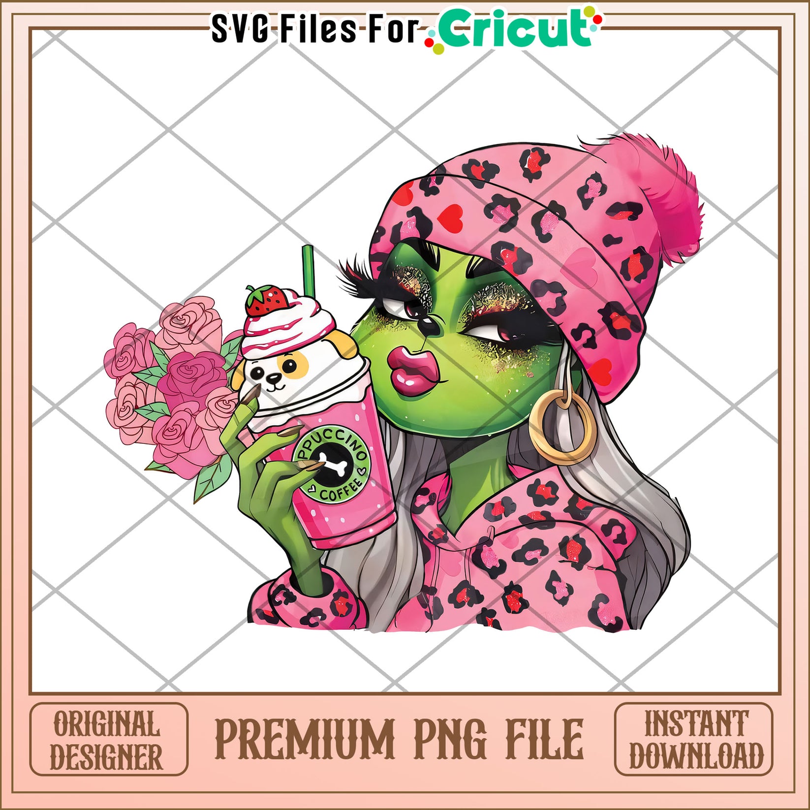 Monster Girl PNG Sublimation Design – svg files for cricut