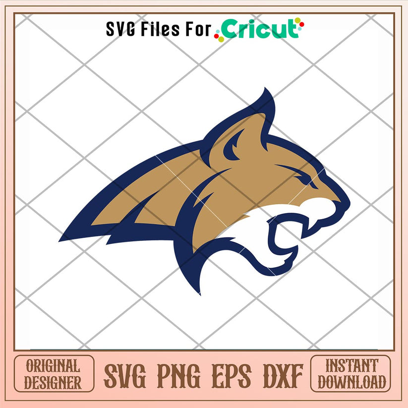 Montana State Bobcats Logo Svg, Montana State Bobcats Svg, NCAA Svg ...
