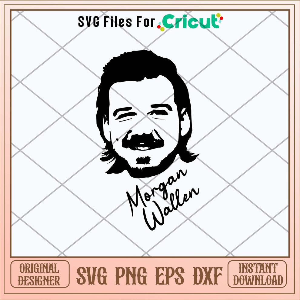 Morgan Wallen Svg, Singer Svg-Svgfilesforcricut – svg files for cricut