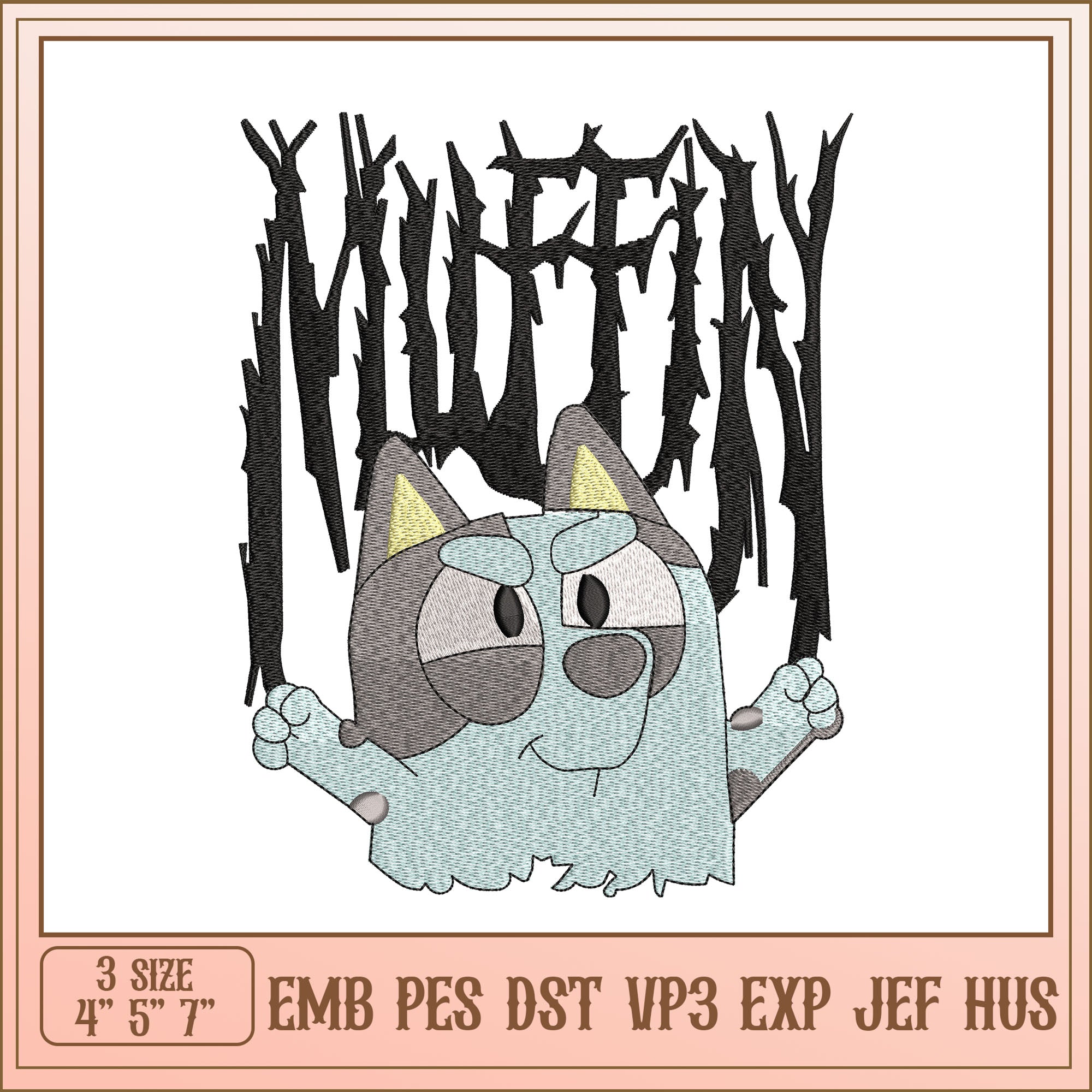 Muffin Dog Embroidery Design – svg files for cricut