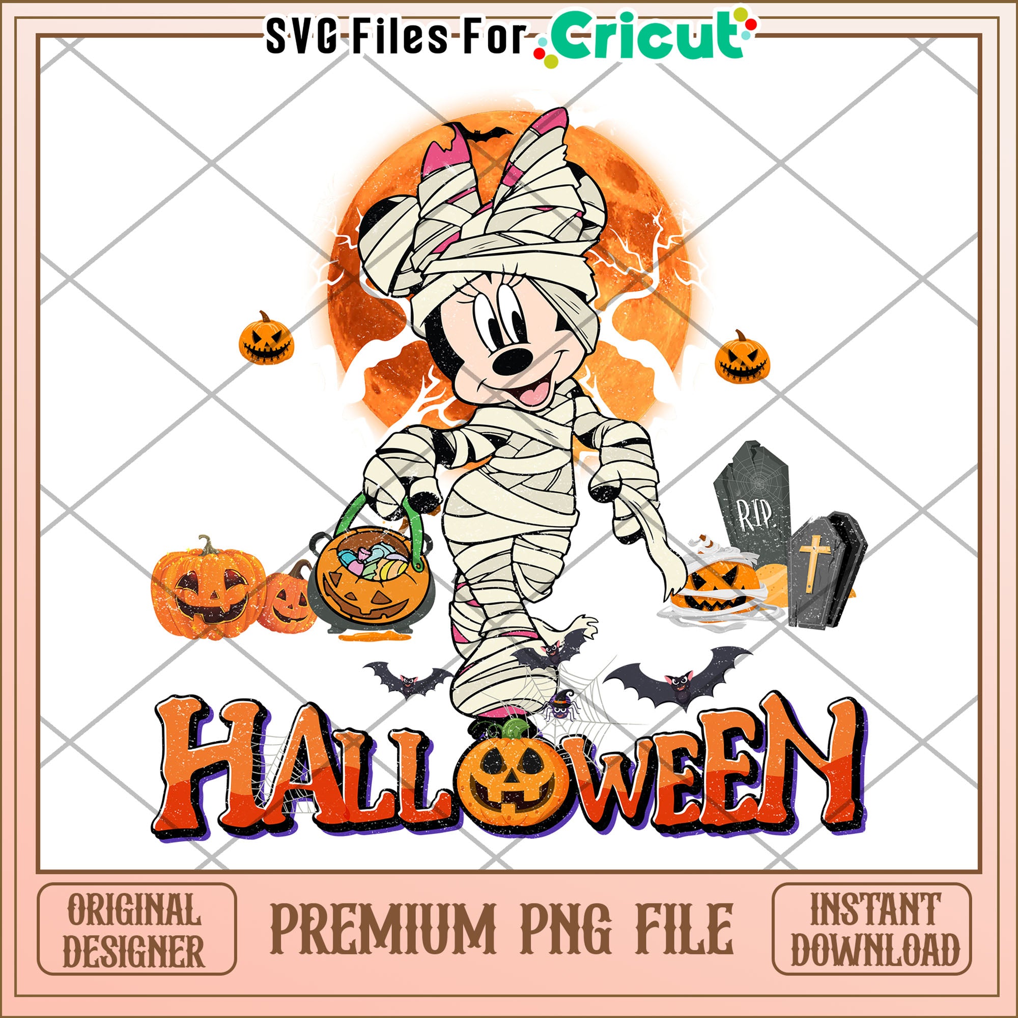Mummy minnie png, halloween ends png, halloween party png – svg files ...