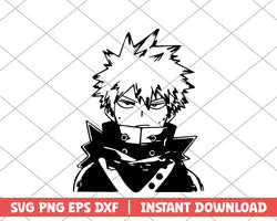 My hero academia bakugo quirk anime svg – svg files for cricut