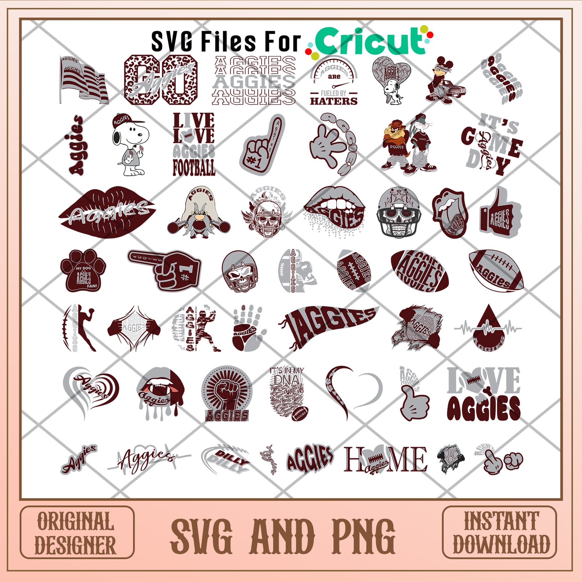 Texas a&m aggies logo nacc bundle svg, texas a&m aggies svg – svg files ...