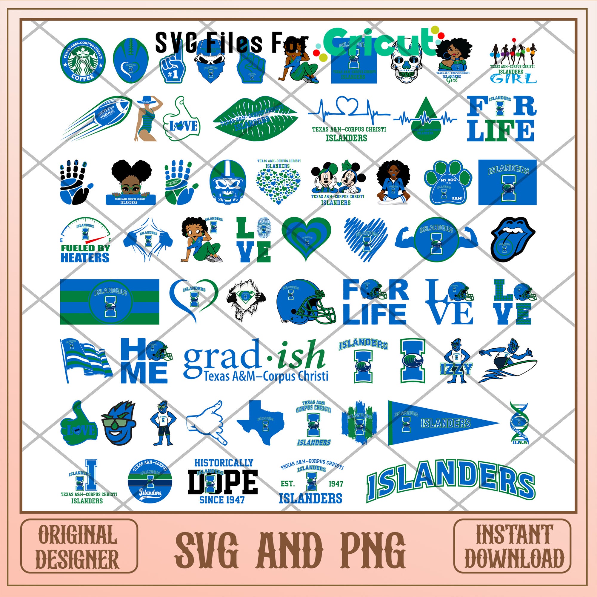 Corpus christi islanders logo bundle svg, corpus christi islanders bas ...