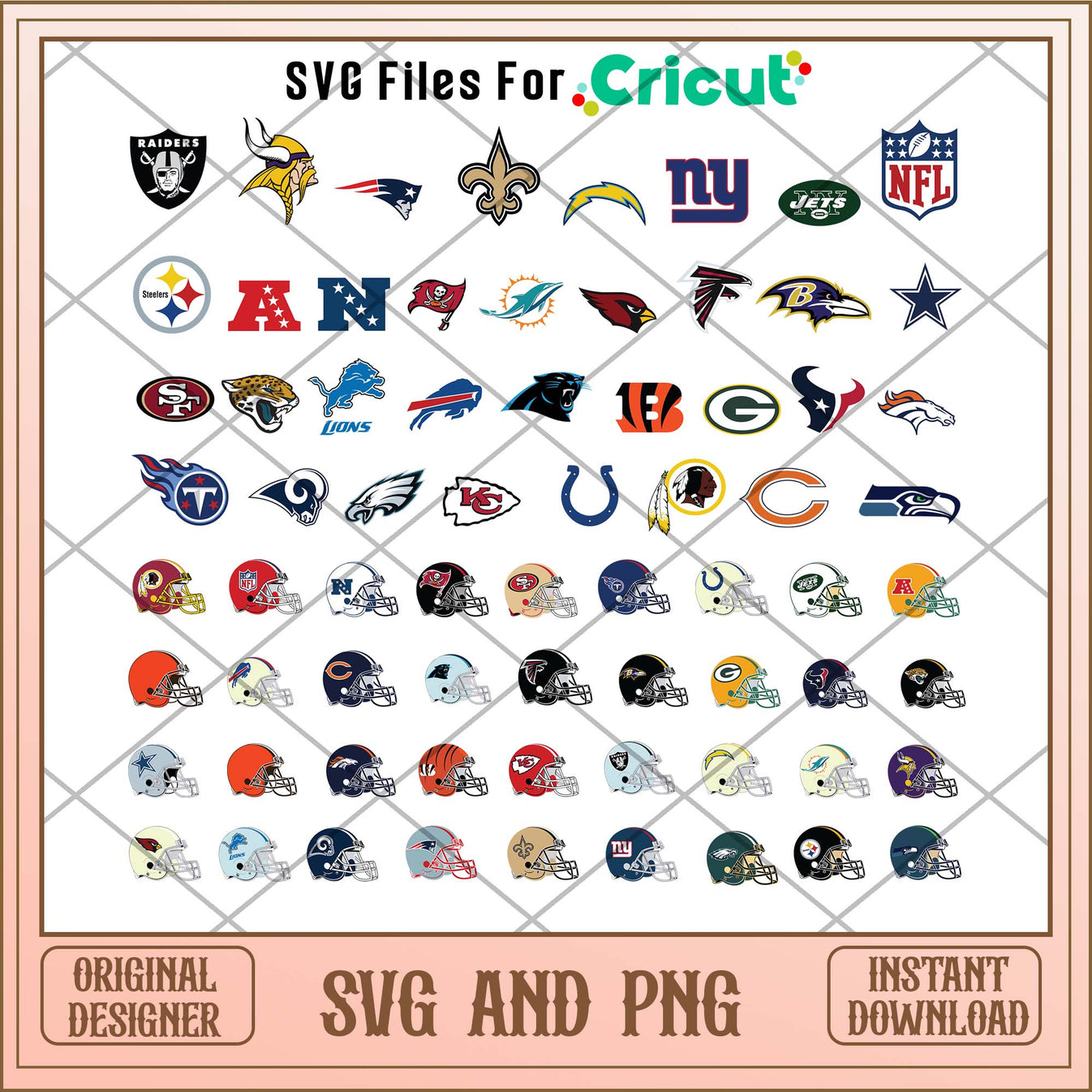 NFL Football Logo svg, NFL Football svg bundle, NFL svg – svg files for ...