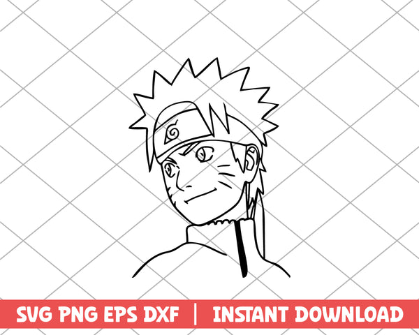 Naruto character fanart anime svg – svg files for cricut
