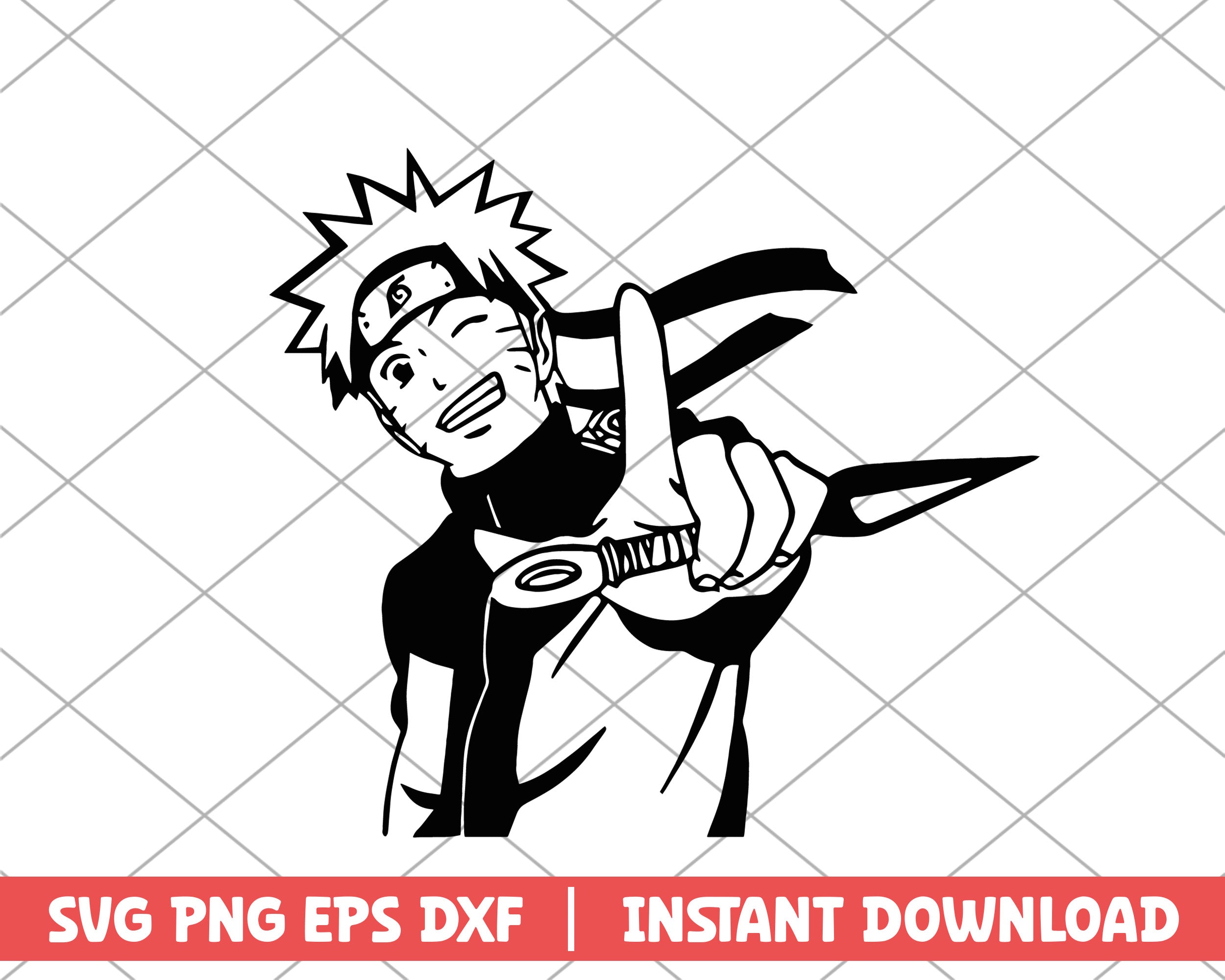 Naruto uzumaki naruto anime svg – svg files for cricut