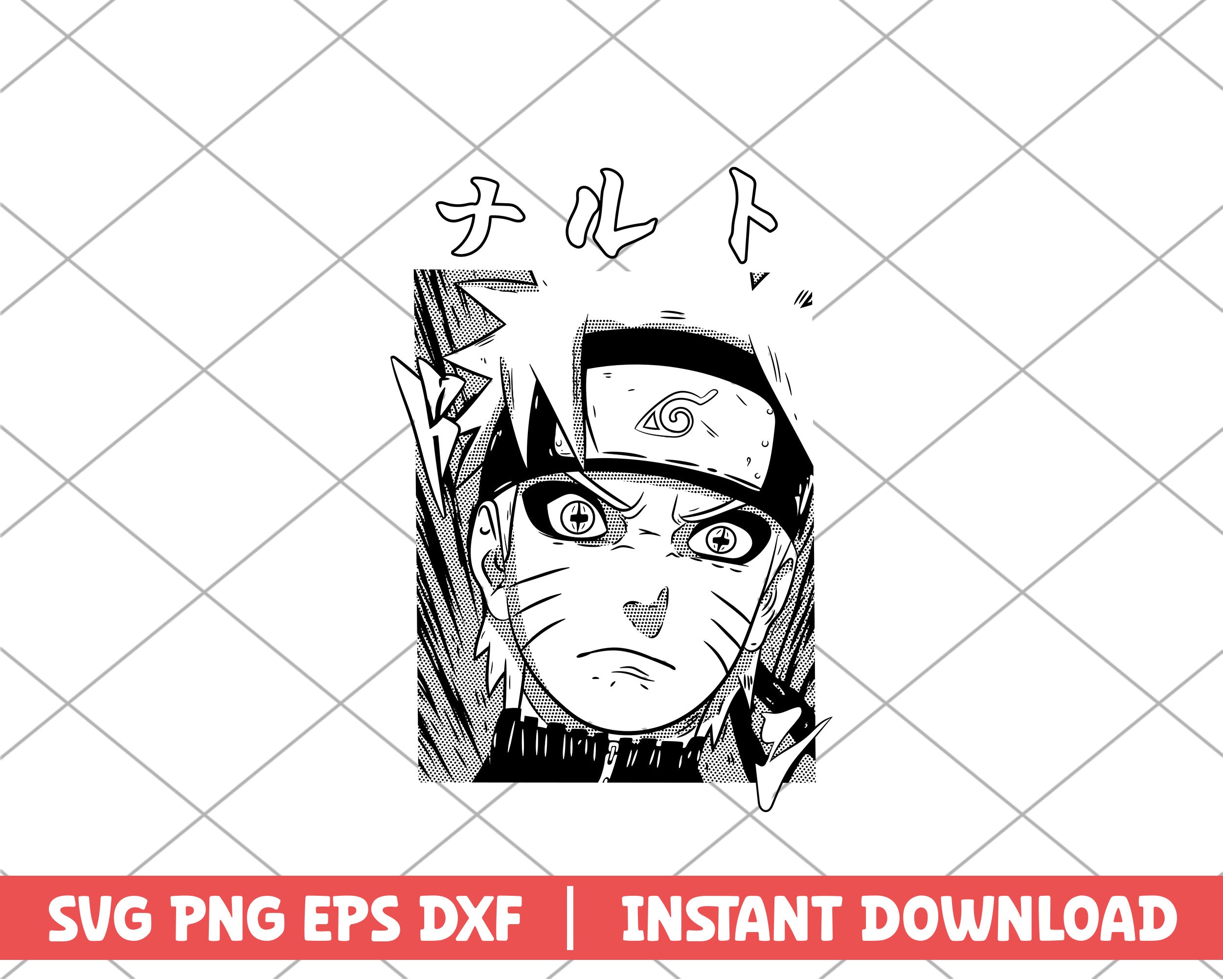 Naruto uzumaki naruto manga anime svg – svg files for cricut
