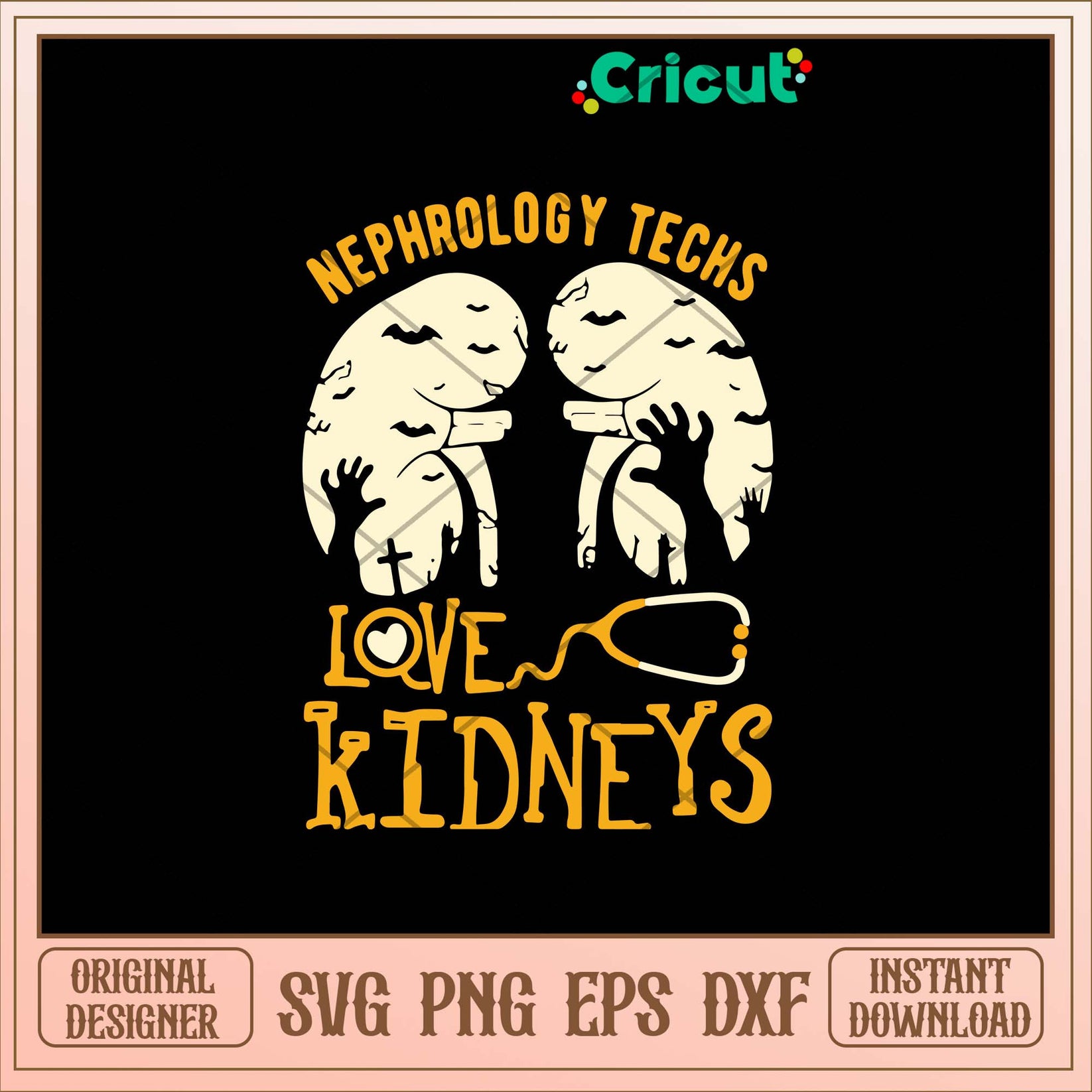 Nephrology Techs Love Kidneys Svg, Halloween Svg-Svgfilesforcricut ...