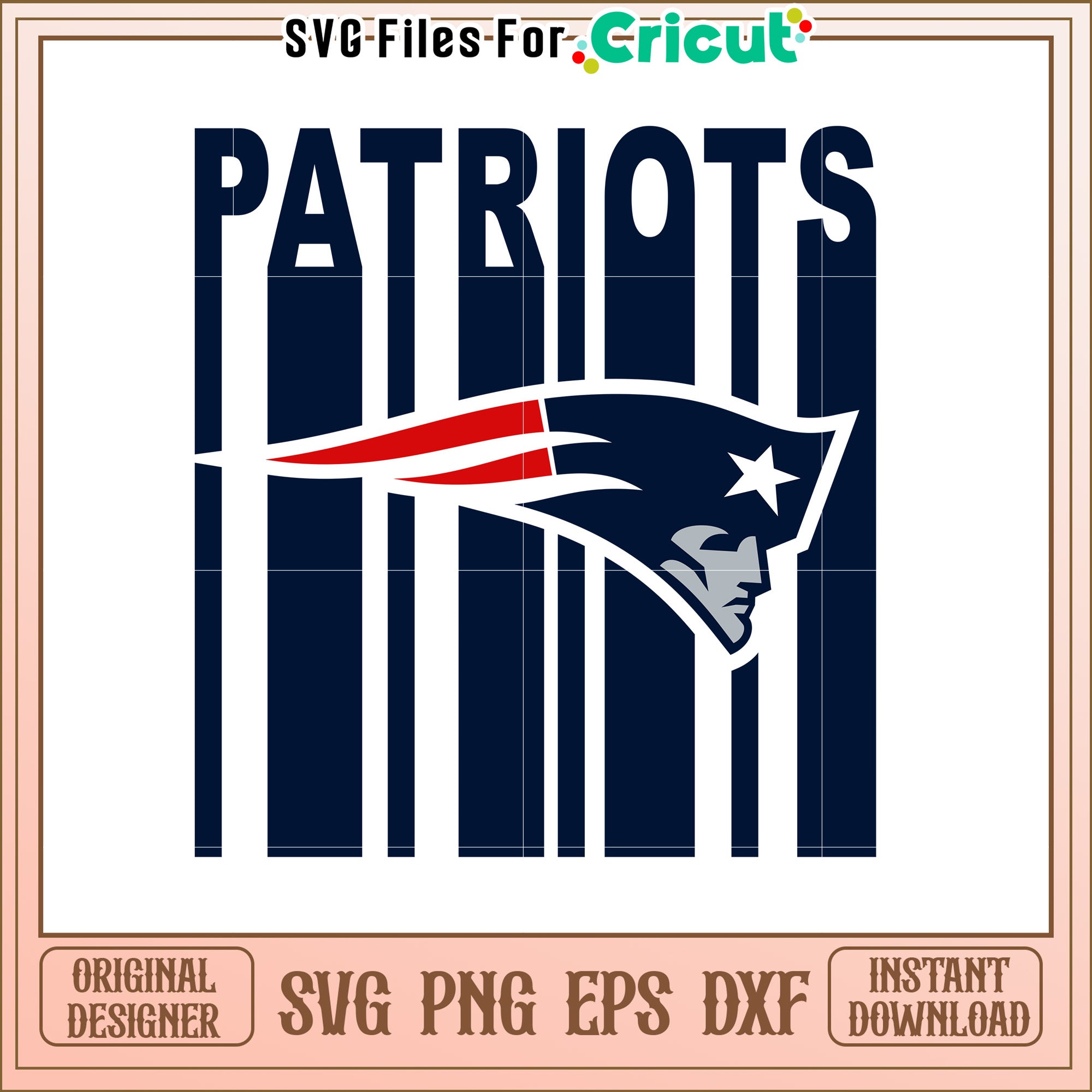 New England Patriots SVG Logo Design for Fans – svg files for cricut