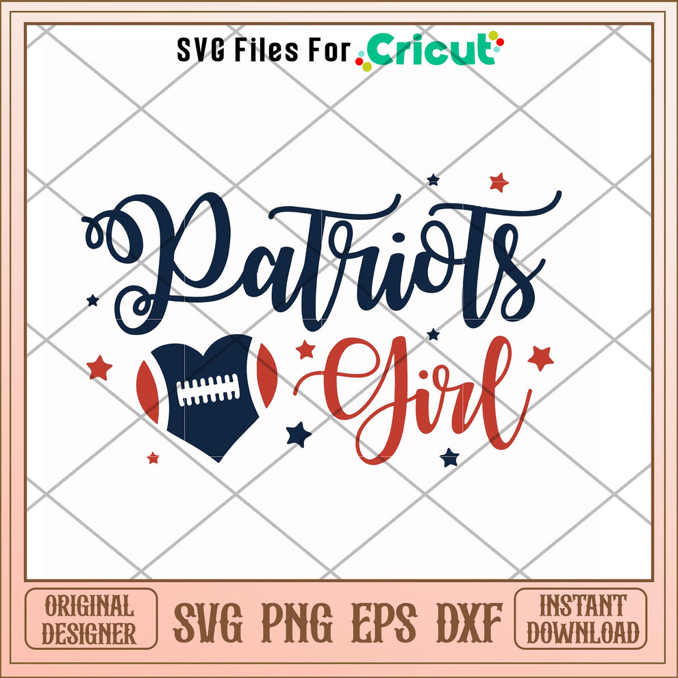 New england patriots girl svg, patriots svg, new nfl svg (2) – svg ...