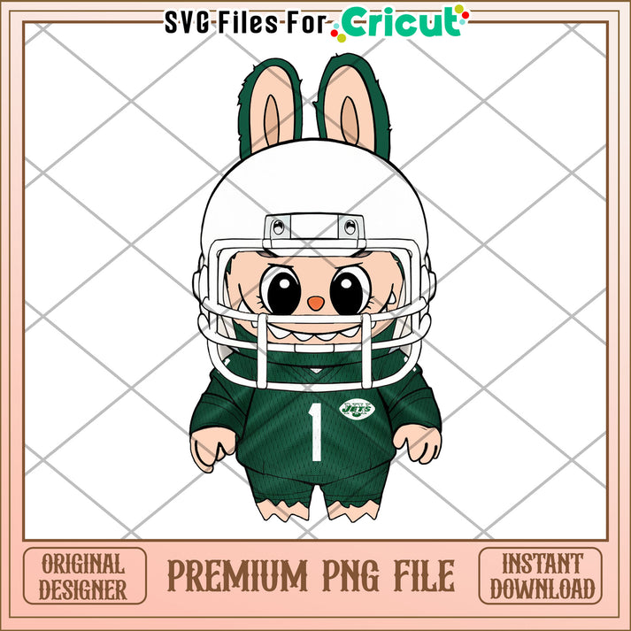 New york jets png, nfl labubu png, super bowl png – svg files for cricut