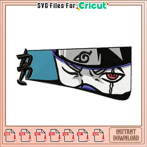 Ninja Embroidery Design for Instant Download Files – svg files for cricut