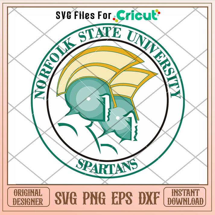 Norfolk State Spartans Logo Svg, Norfolk State Spartans Svg, NCAA Svg ...