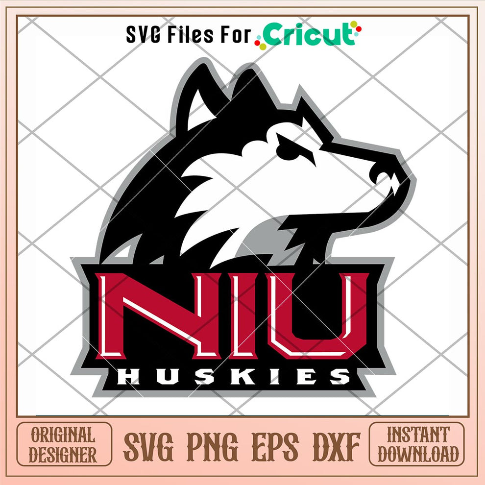 Northern Illinois Huskies Logo Svg, Northern Illinois Huskies Svg, NCA ...