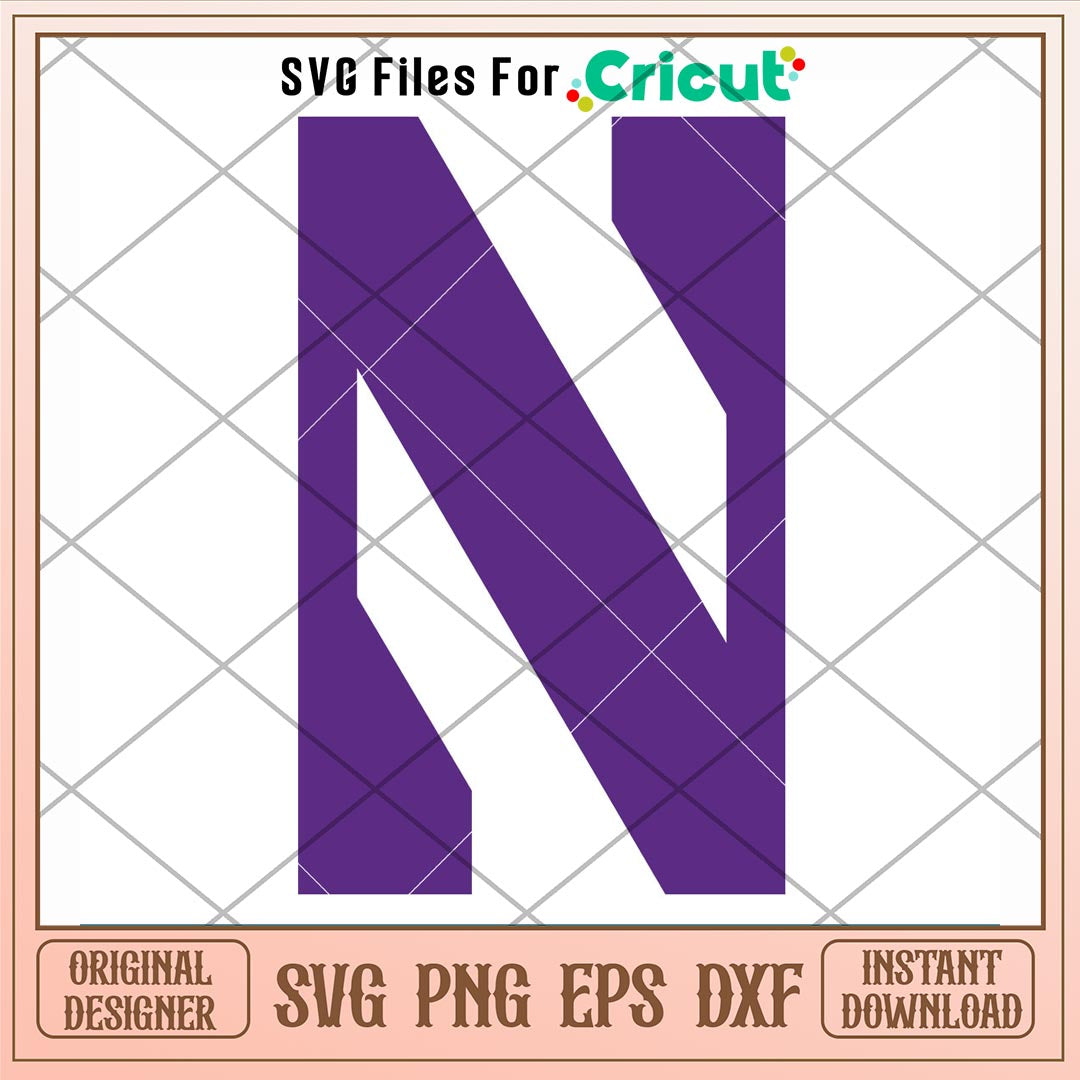 Northwestern Wildcats Logo Svg, Northwestern Wildcats Svg, NCAA Svg ...