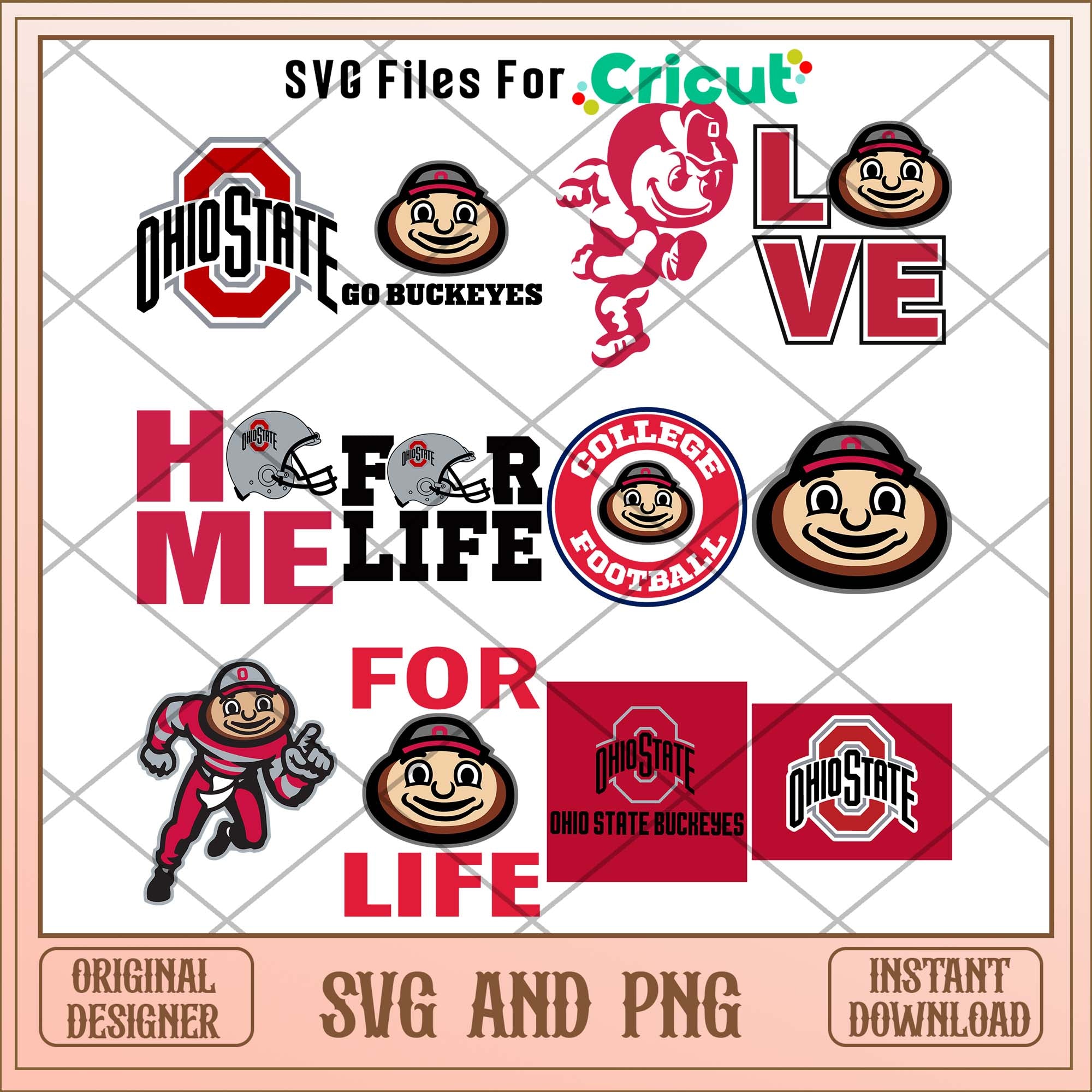 Ohio state for life svg, Ohio state football svg bundle, NCAA svg – svg ...