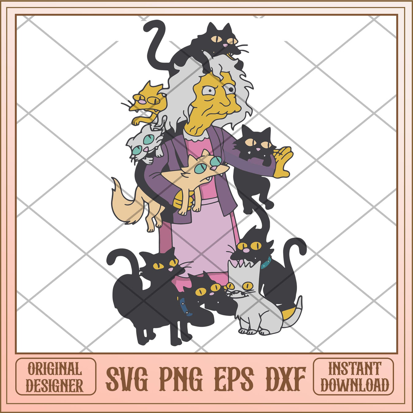 Old simpson svg, The Simpsons Characters png, Digital Download – svg ...