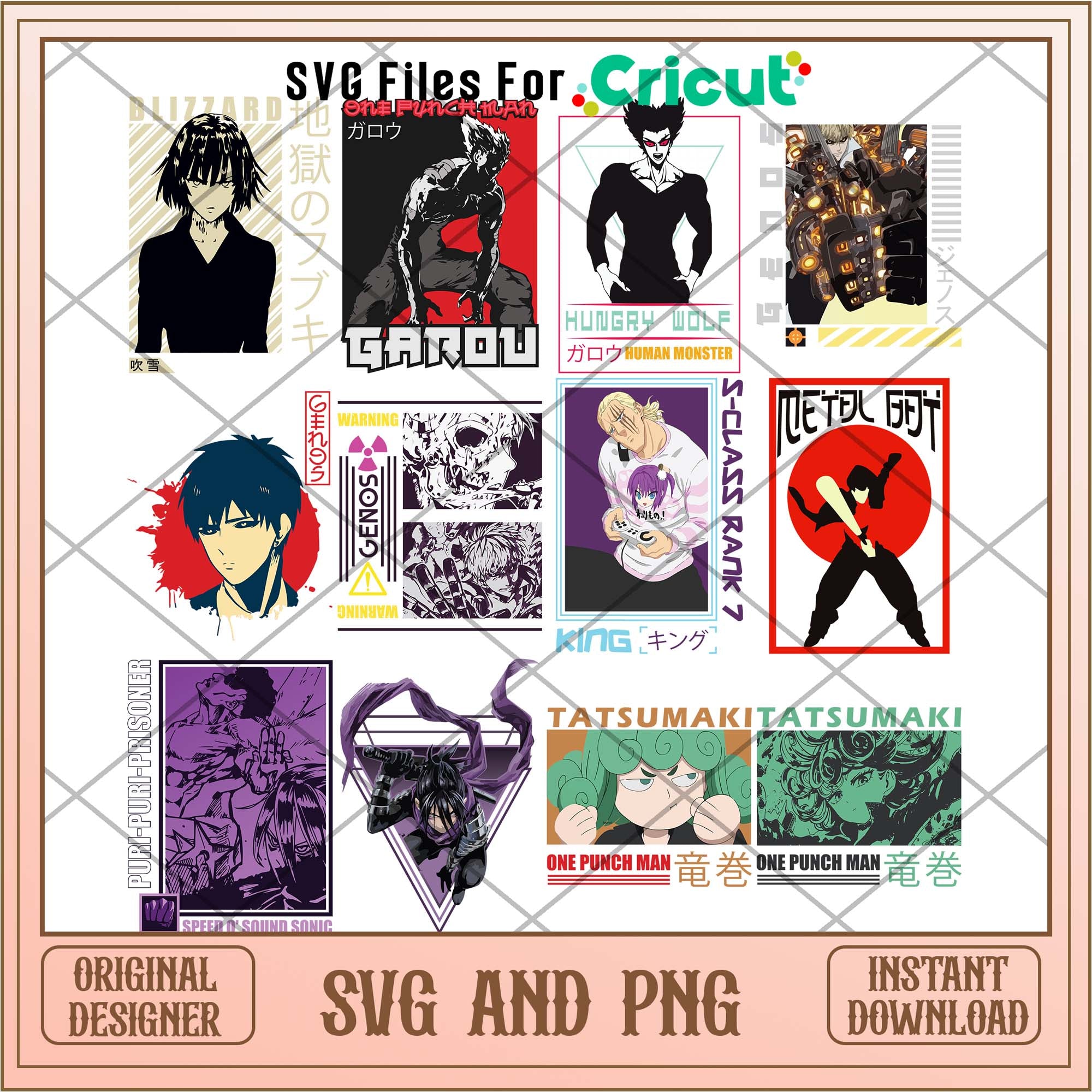 One Punch Man svg bundle, Anime svg bundle - Svgfileforcricut – svg ...
