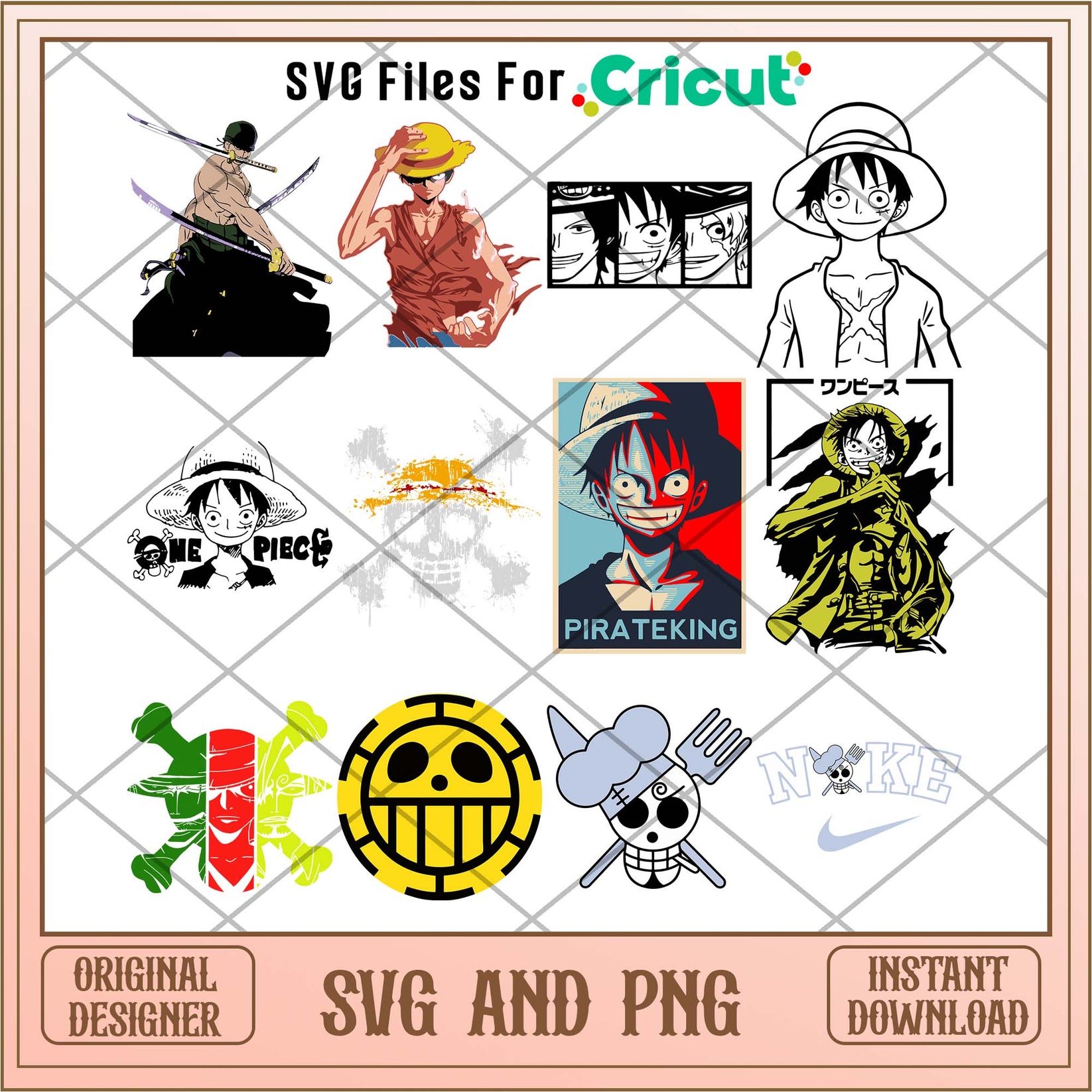 One piece Luffy svg , One piece svg bundle - Svgfileforcricut – svg ...