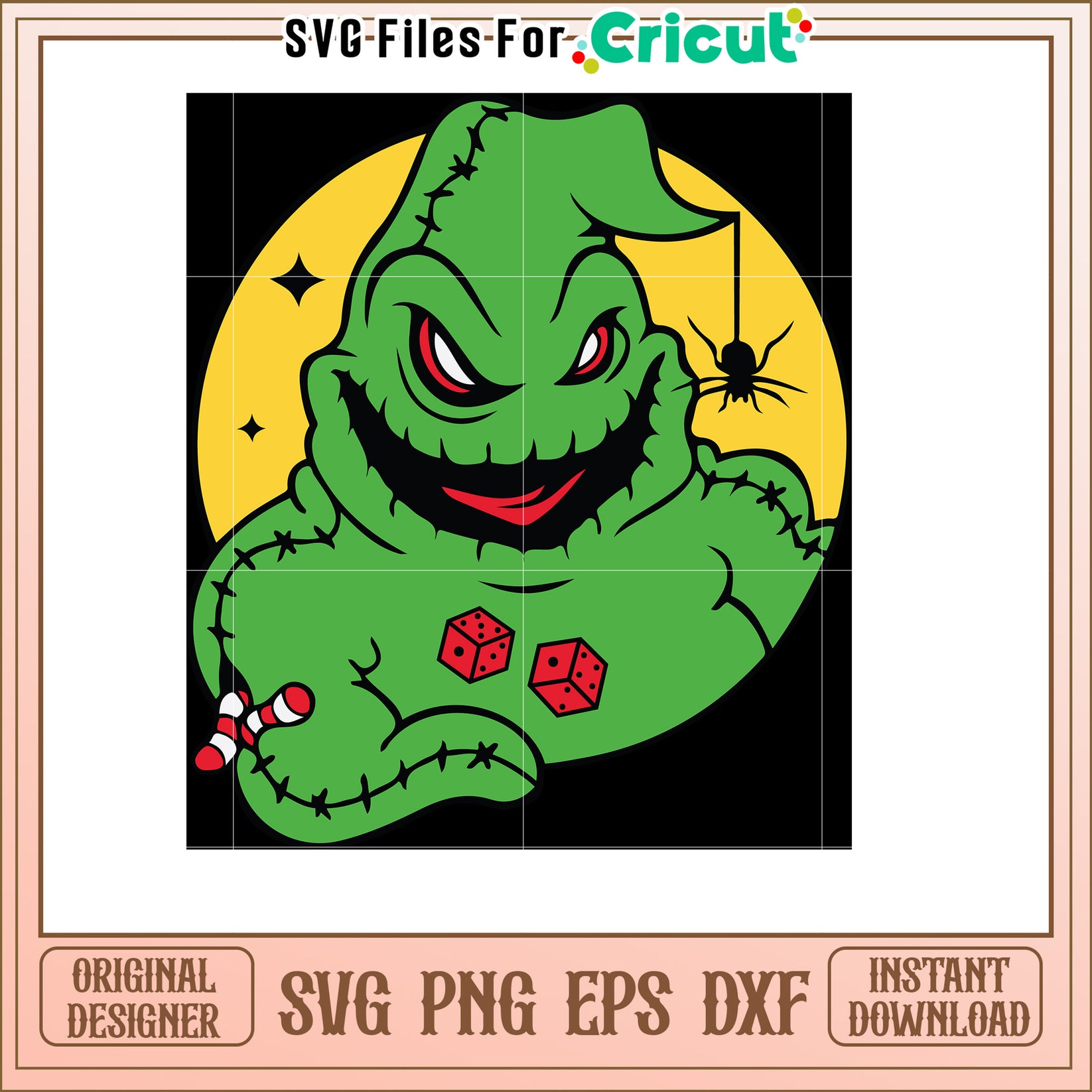 Oogie Boogie SVG Halloween Design – svg files for cricut