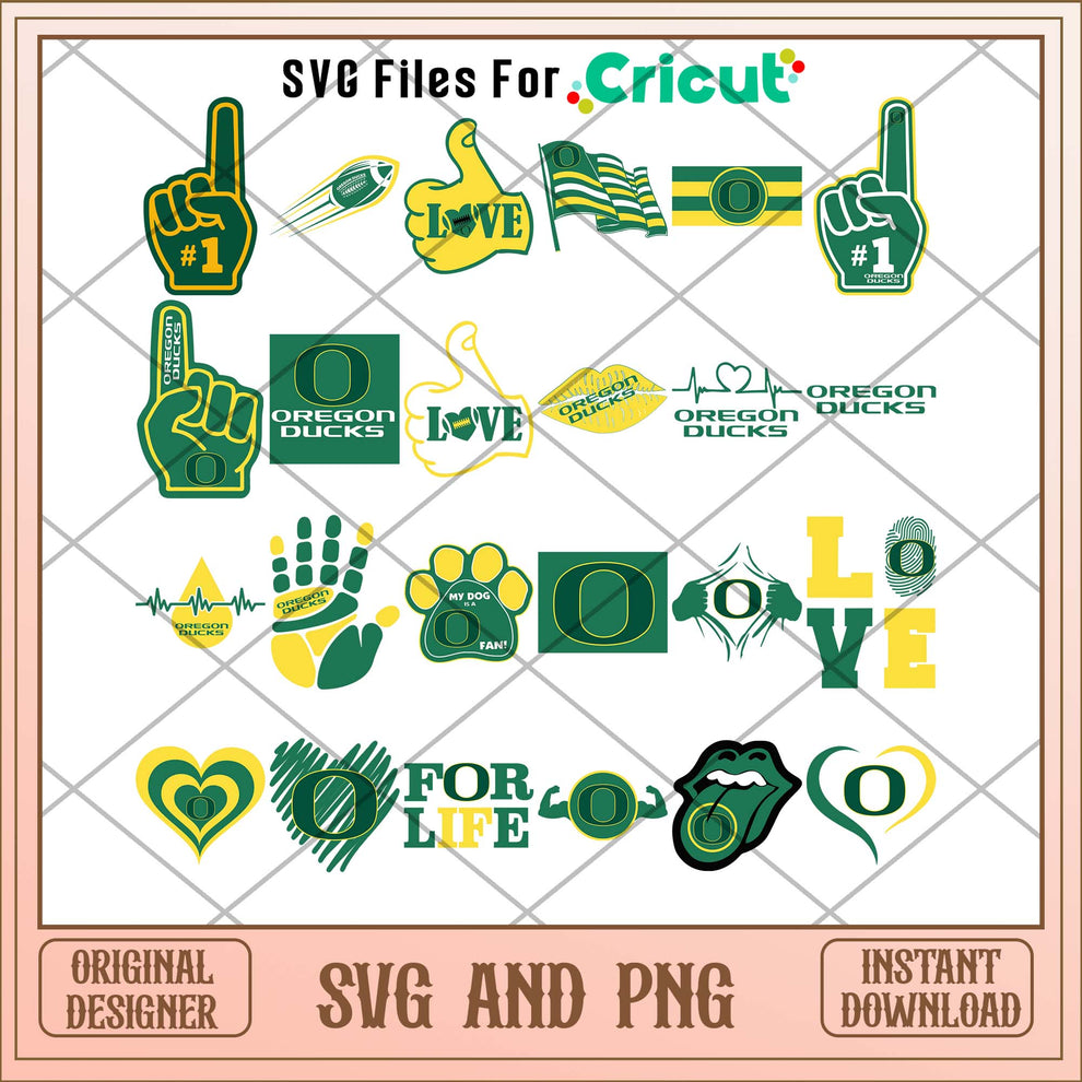 Oregon Ducks symbol svg, Oregon Ducks svg bundle, NCAA svg – svg files ...