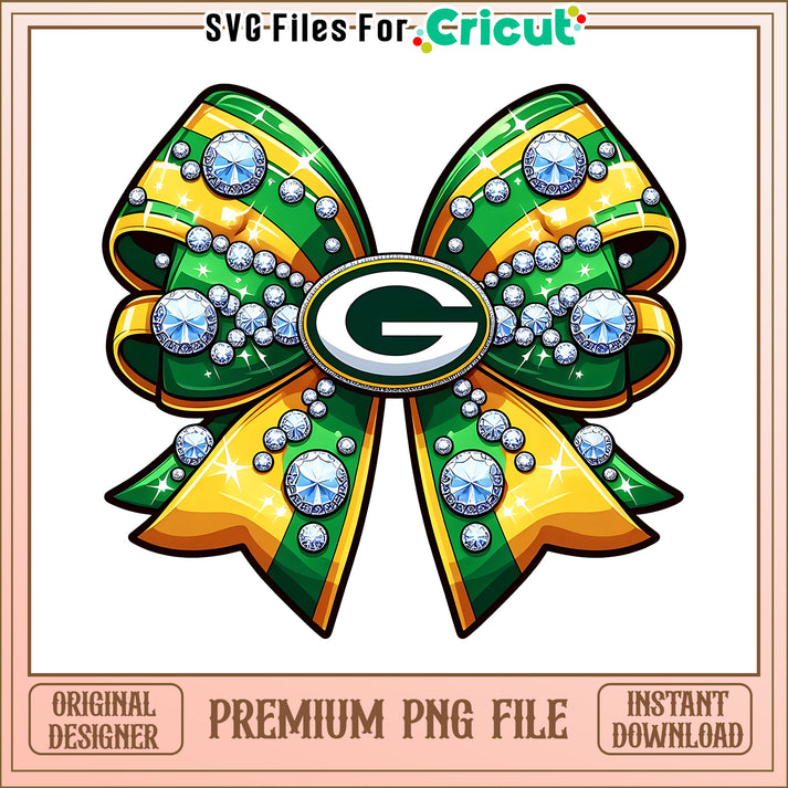 Packers logo vintage bow png, Green Bay Packers png, NFL png – svg ...