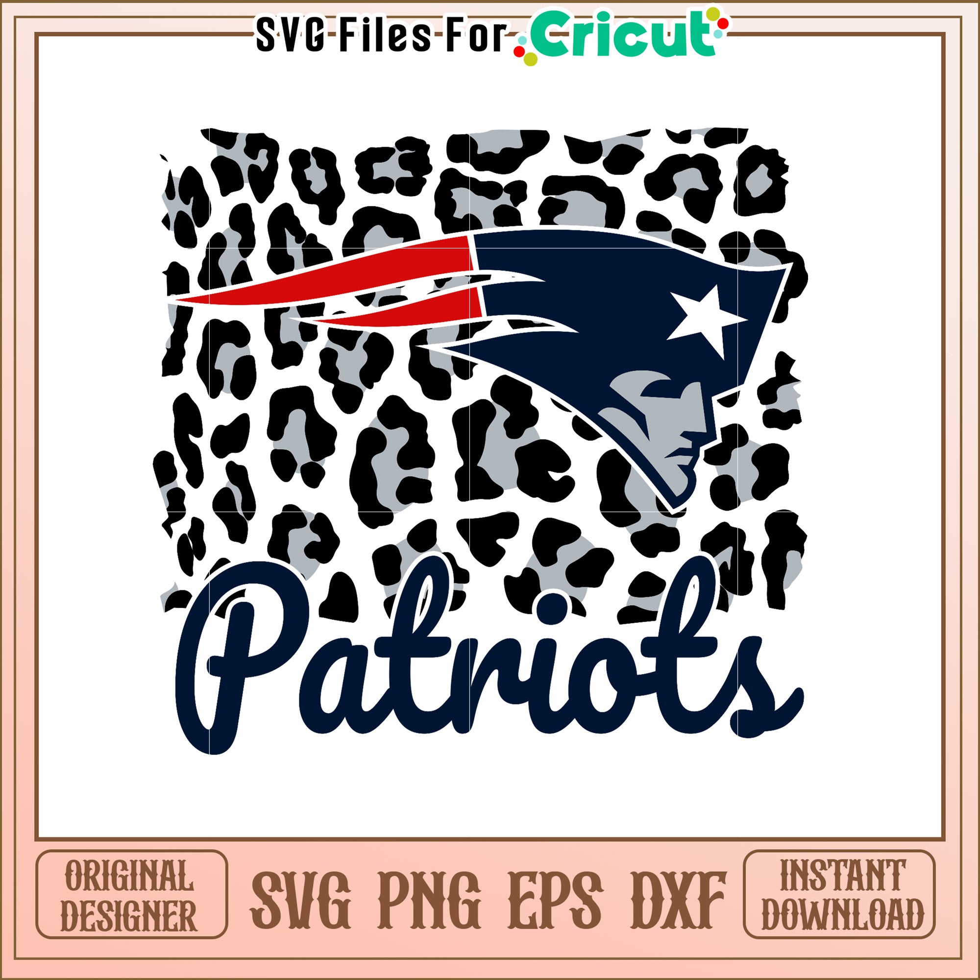 Patriots SVG Design for Sport Fan Decor Ideas – svg files for cricut