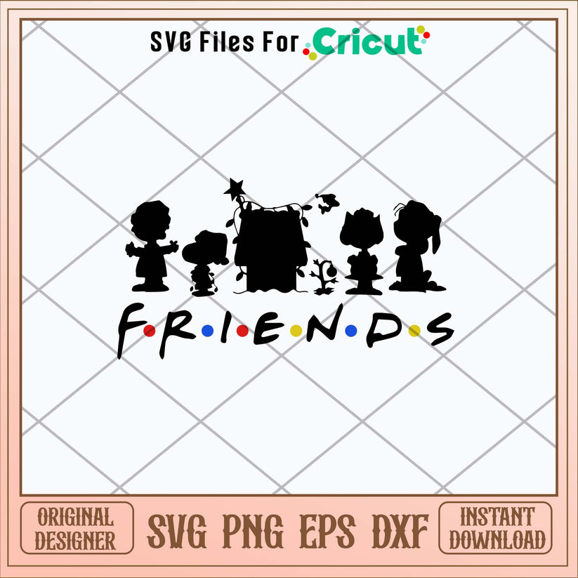 Peanuts Friends SVG, Charlie Brown And Peanuts Svg-Svgfilesforcricut ...