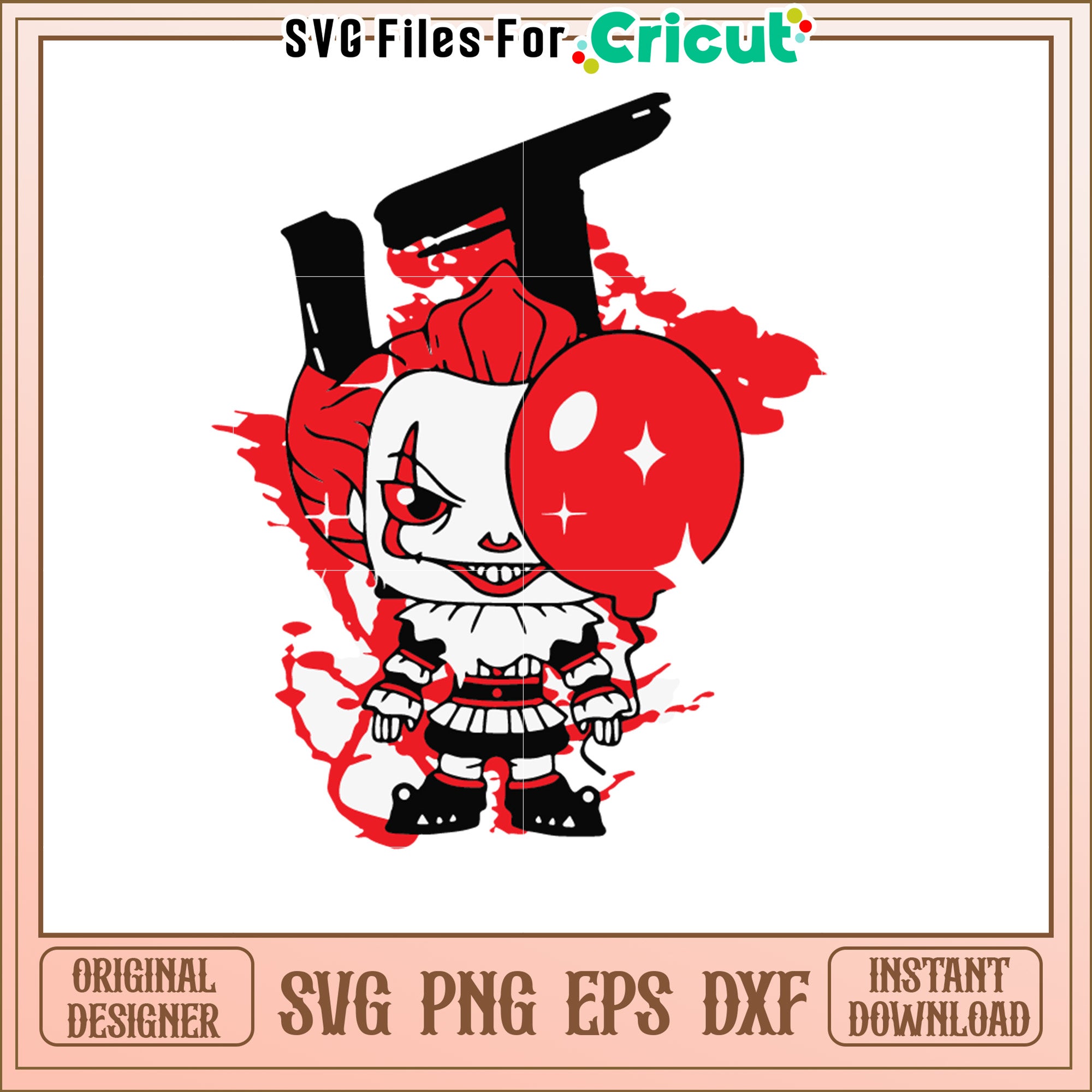 Pennywise SVG Cut File – svg files for cricut