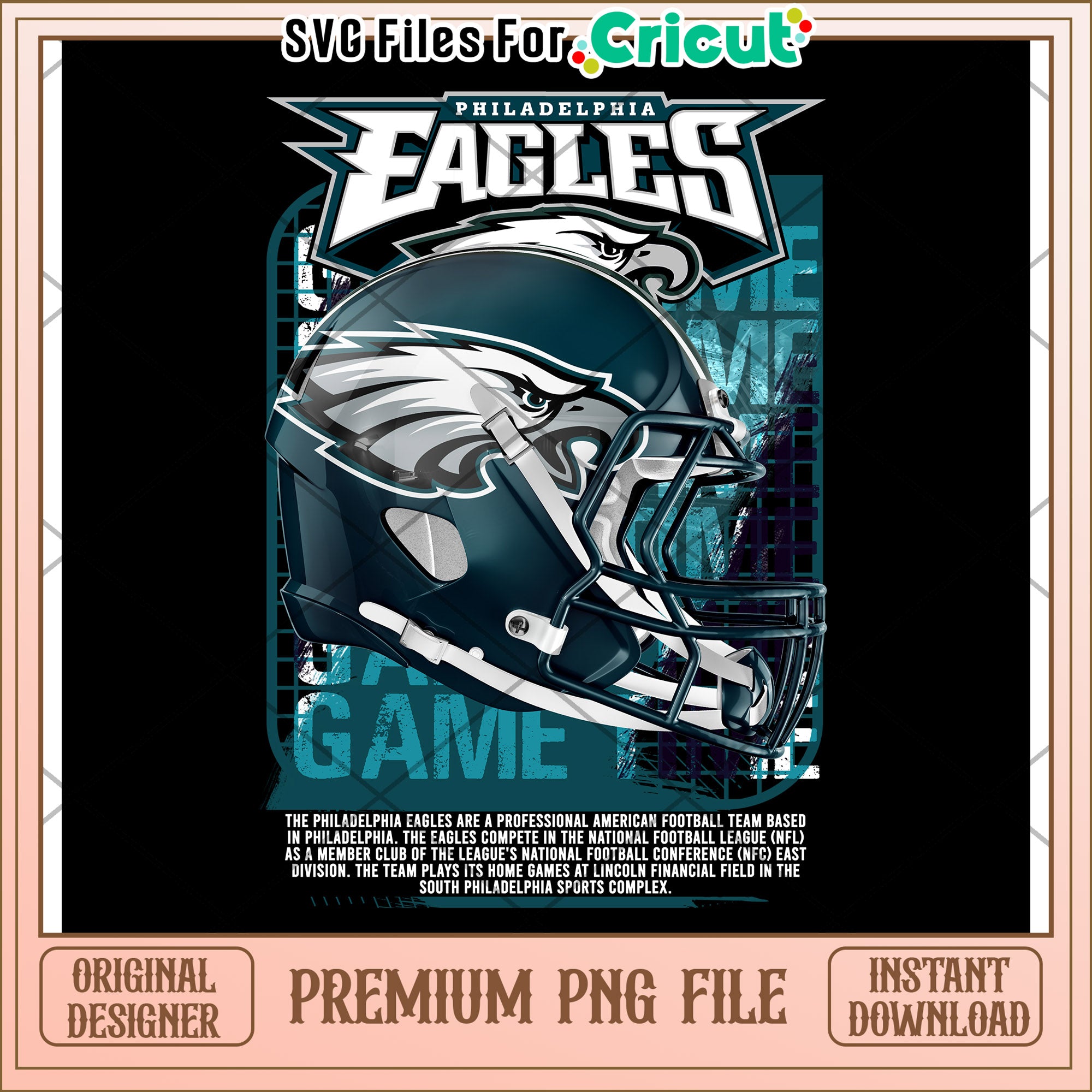 Philadelphia Eagles Football Helmet PNG, premium design for fans – svg ...