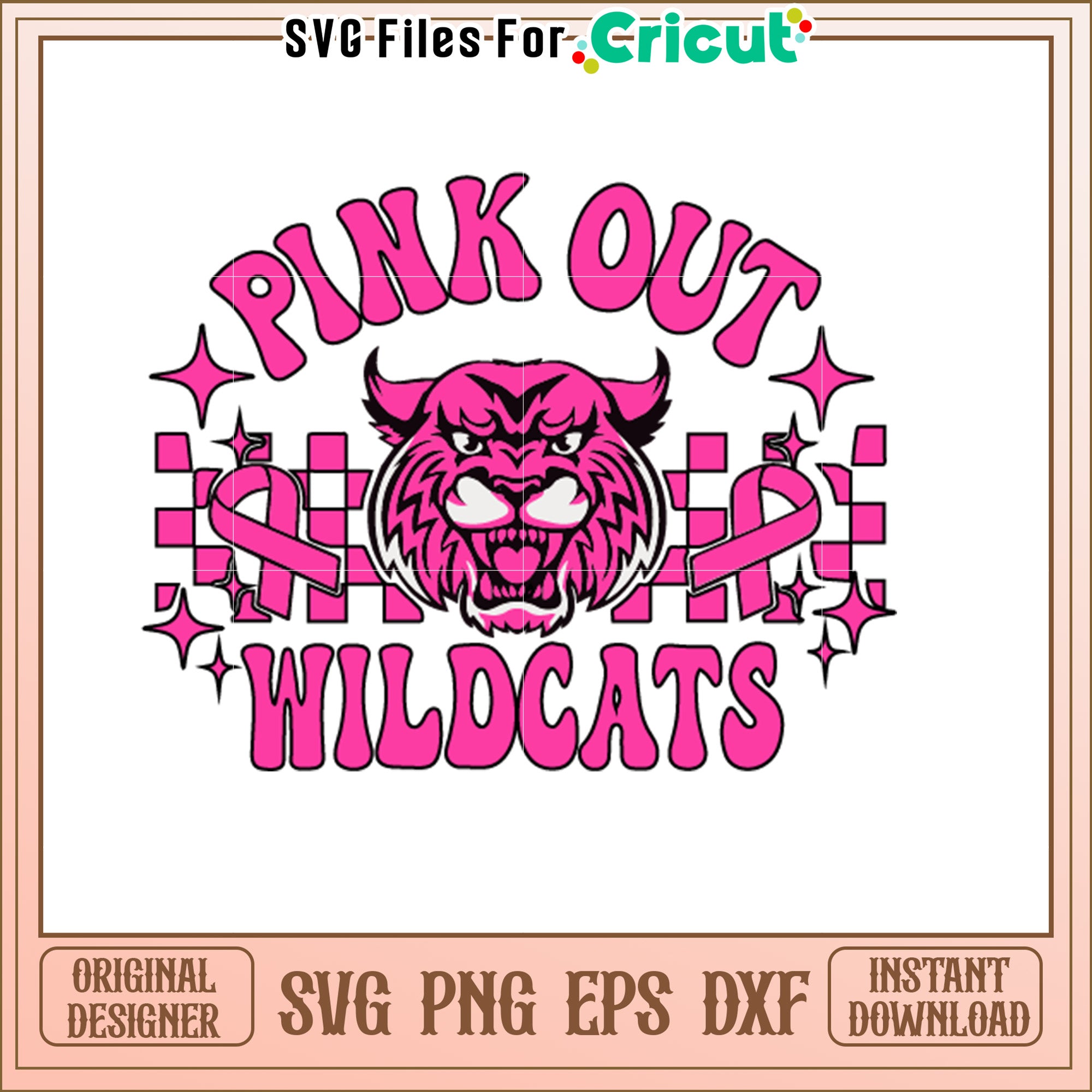 Pink Out Wildcats SVG – svg files for cricut