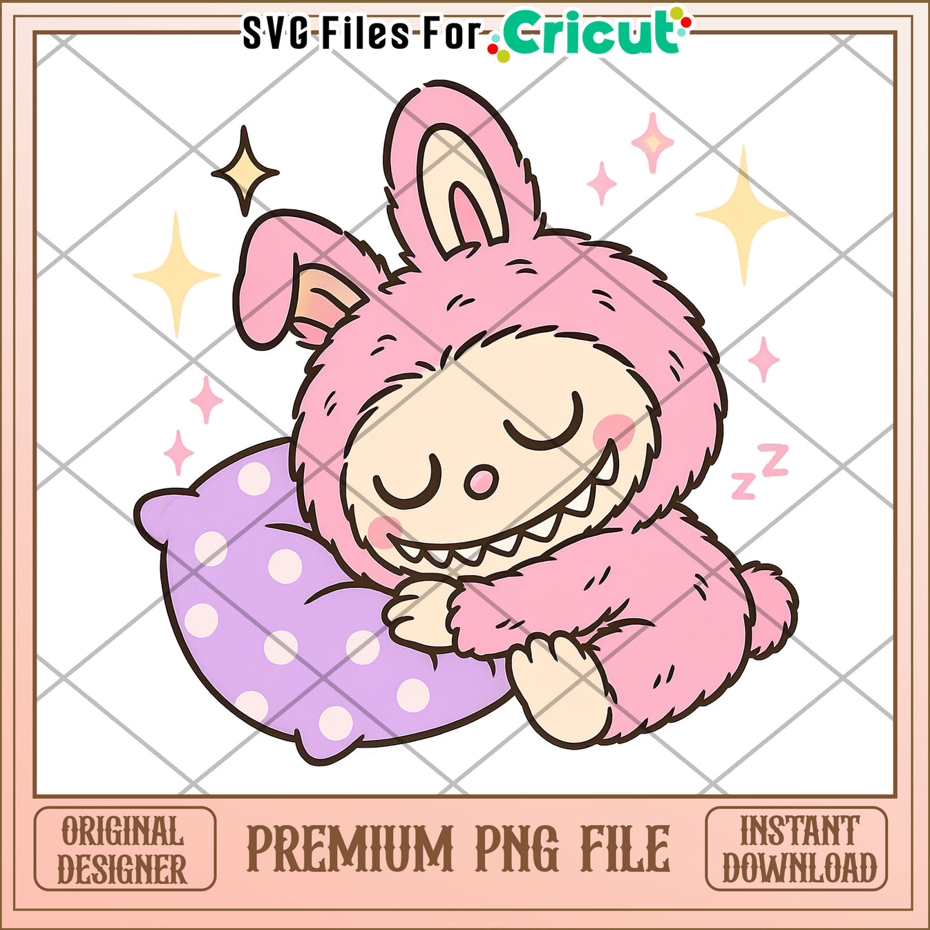 Pink labubu sleeping png, labubu clothes png, labubu price png – svg ...