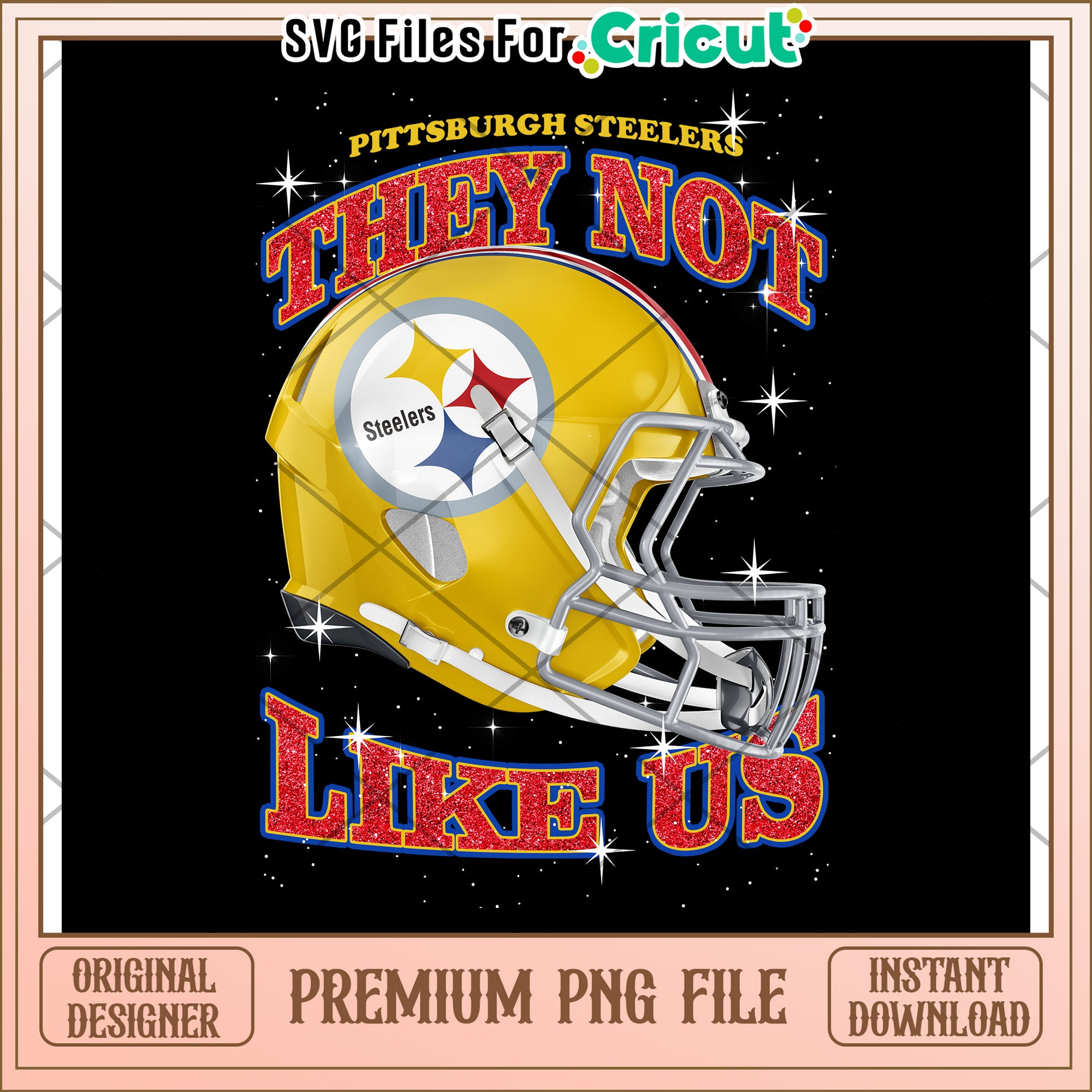 Pittsburgh Steelers Helmet Design, Perfect for Cricut Projects – svg ...