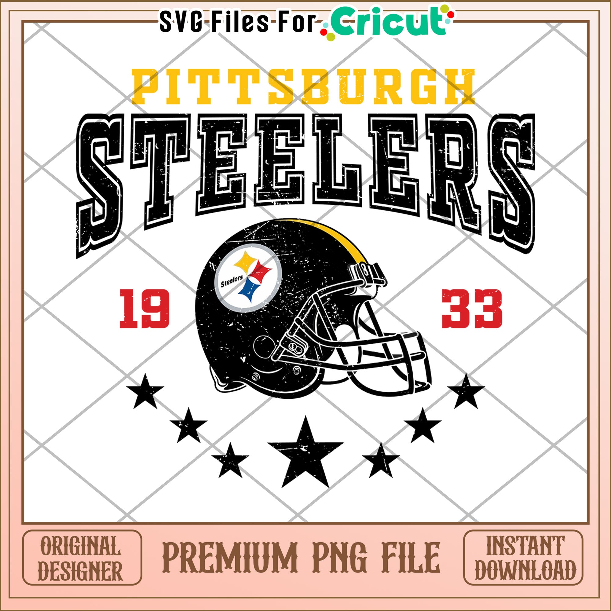 Pittsburgh Steelers PNG Design, perfect for Cricut projects – svg files ...
