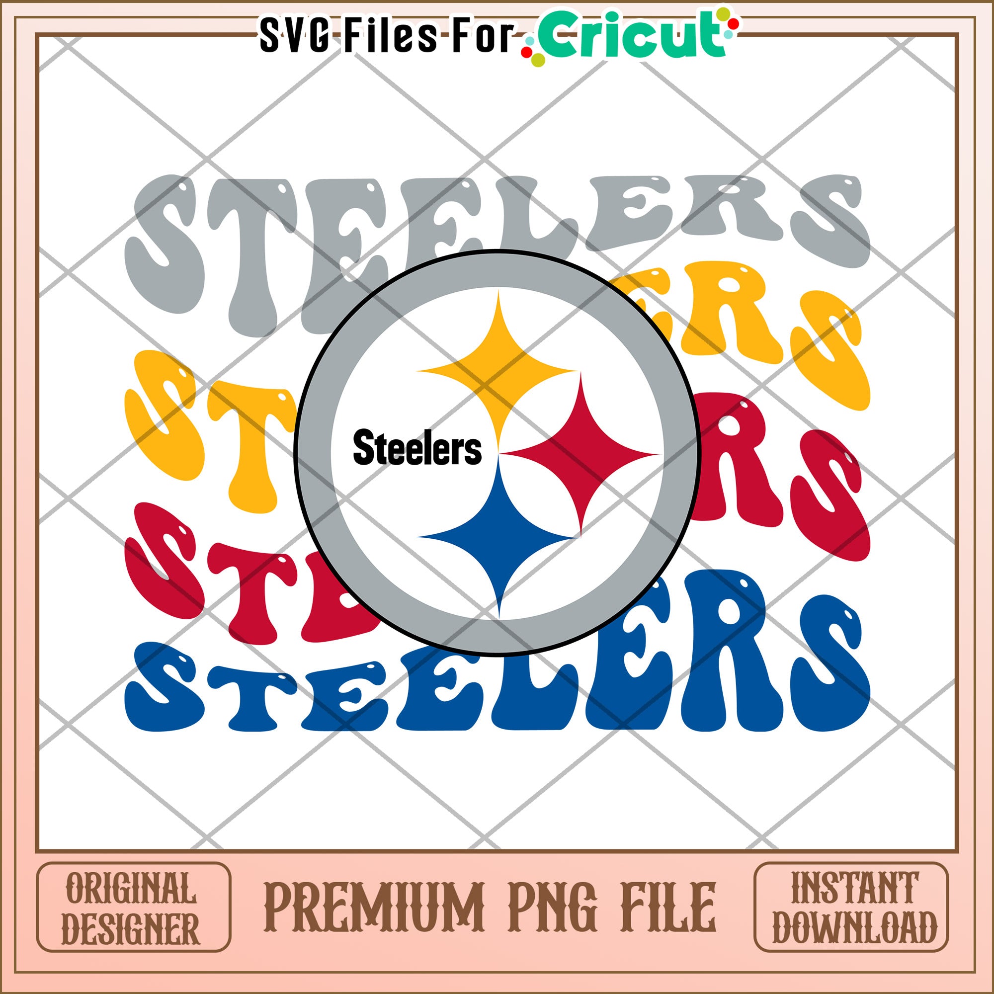 Pittsburgh Steelers Retro Design PNG, Instant Download for Cricut – svg ...