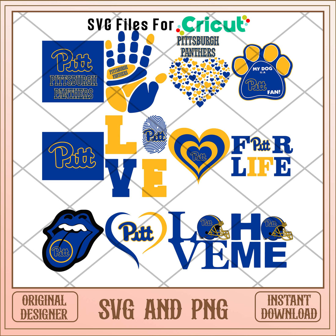Pitts panthers love svg, Pitts panthers svg bundle, NCAA svg – svg ...