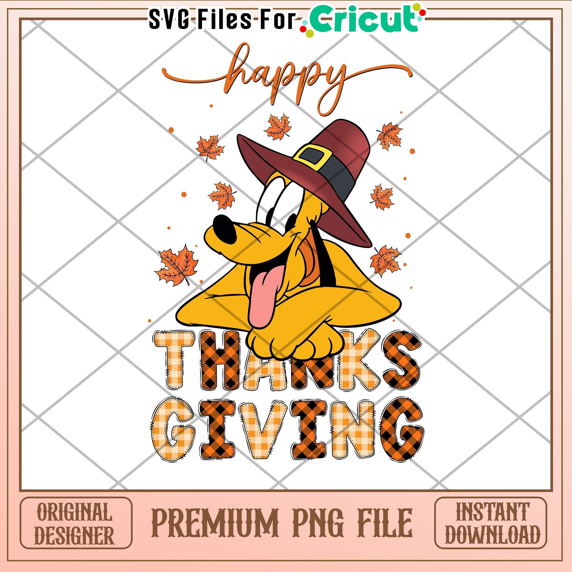 Plutons Thanksgiving PNG Design – svg files for cricut