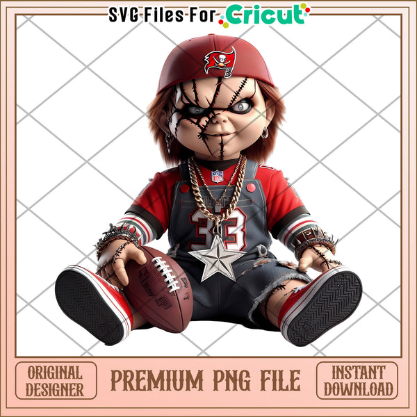 Premium PNG File for Cricut, Unique Chucky Inspired Design Download ...