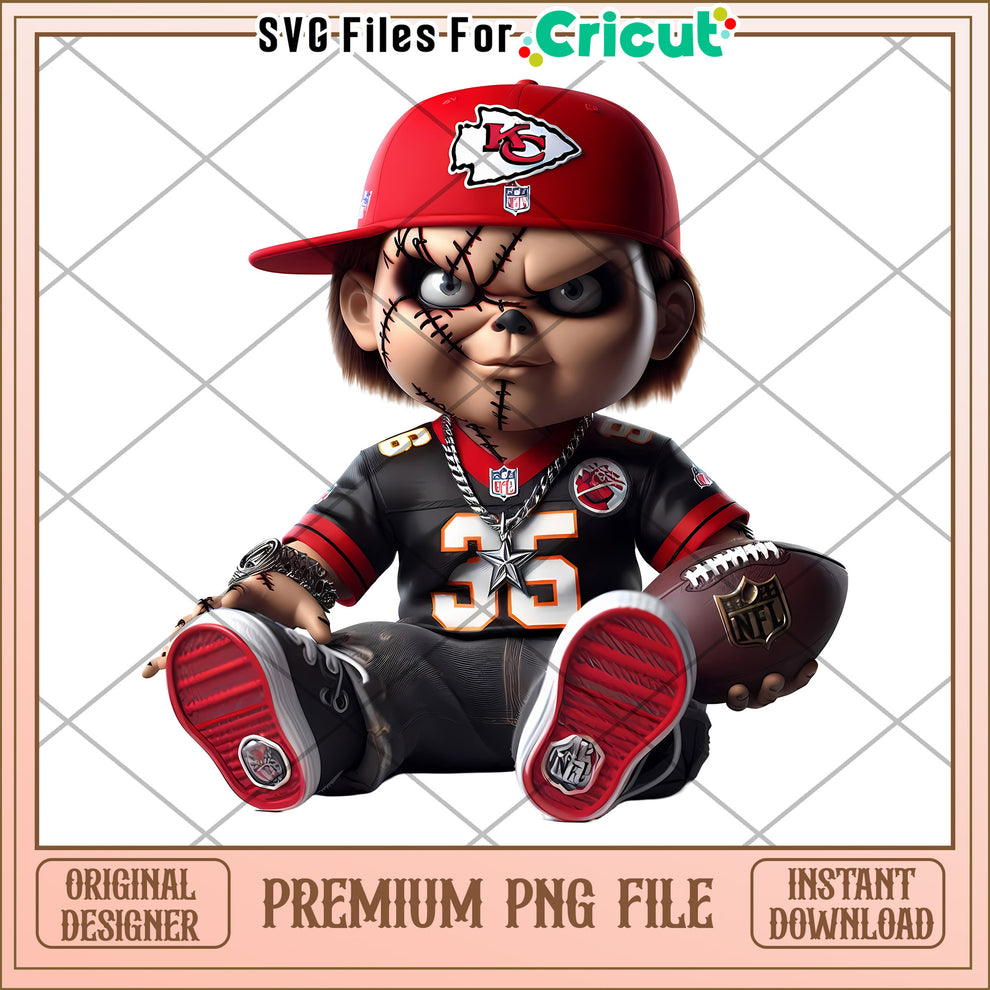 Premium PNG File of Football Character Design, Perfect for Crafts – svg ...