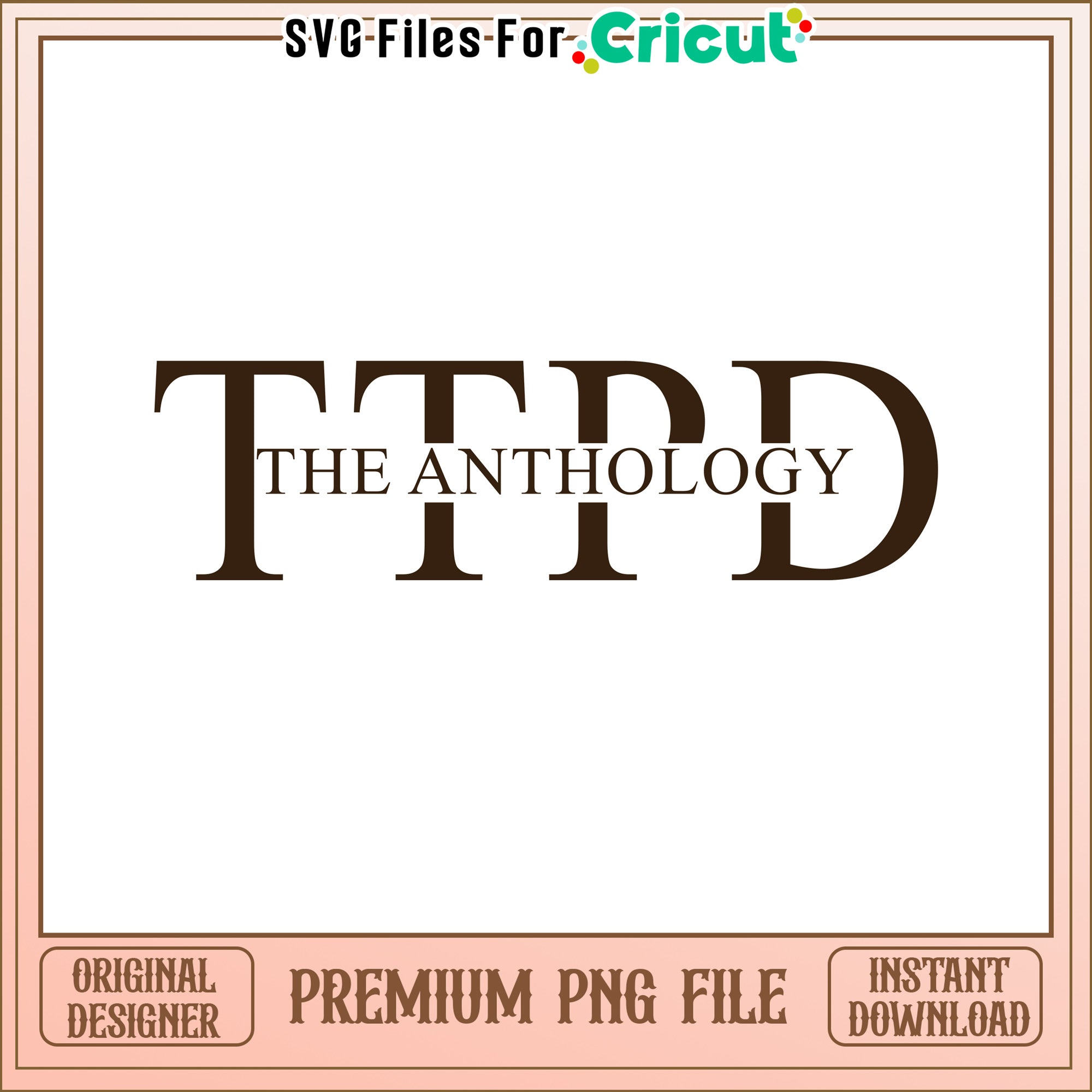 Premium PNG File of The Anthology TTPD Design, Download Now – svg files ...
