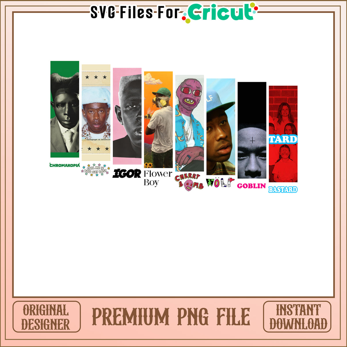 Premium PNG Files for Cricut, Featuring Iconic Artist Collection – svg ...