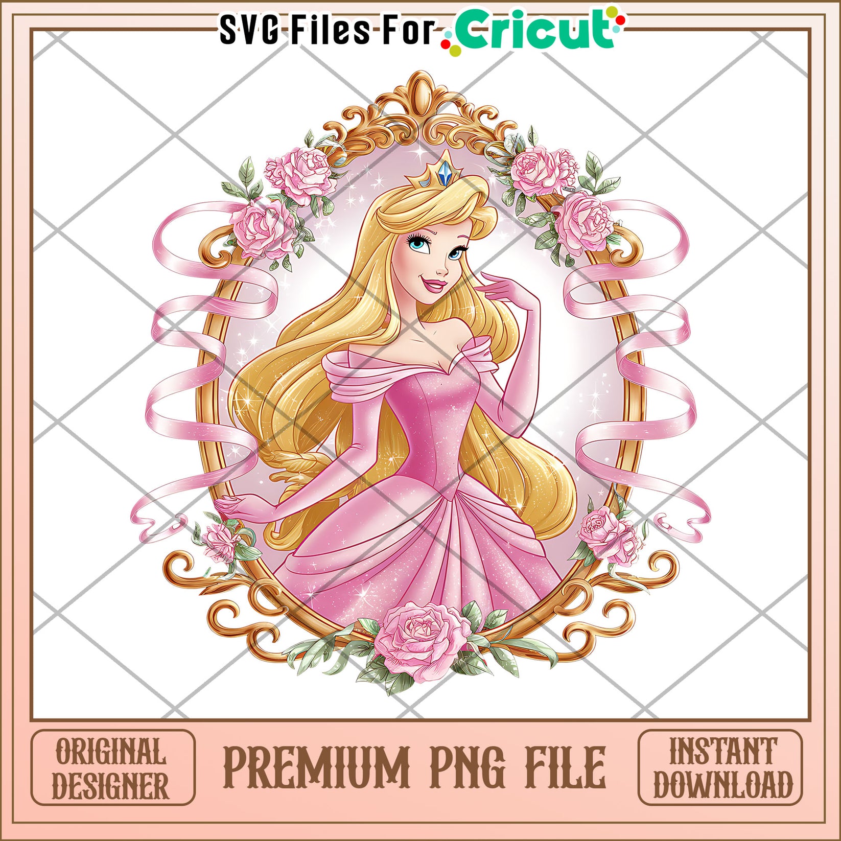 Premium Pink Princess PNG File, Perfect for Creative Projects – svg ...