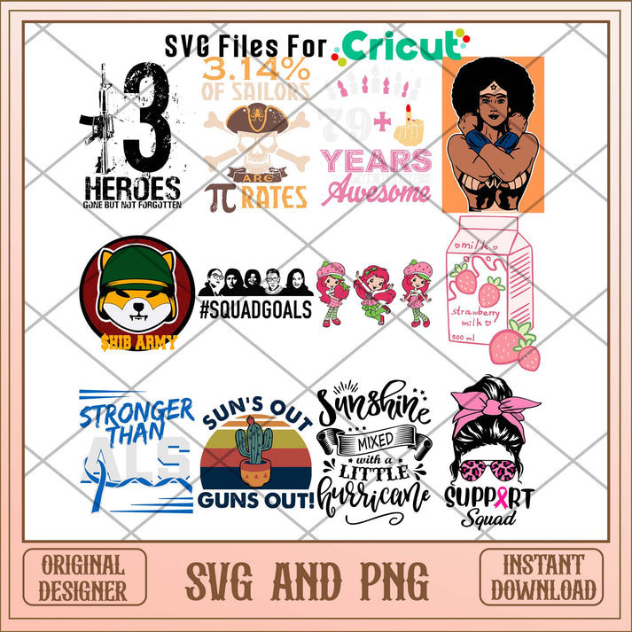 Squad goals quotes svg bundle, Cute art svg bundle -Svgfilesforcricut ...