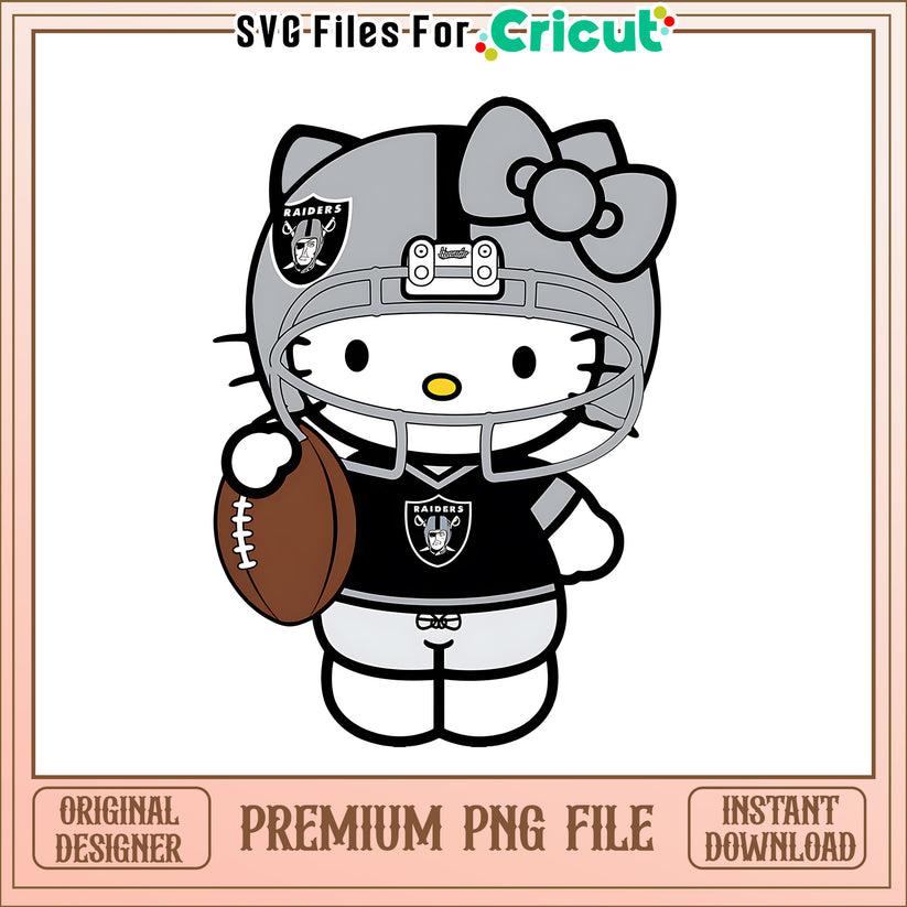 Raiders Hello Kitty helmet png, Las Vegas Raiders png, NFL png – svg ...