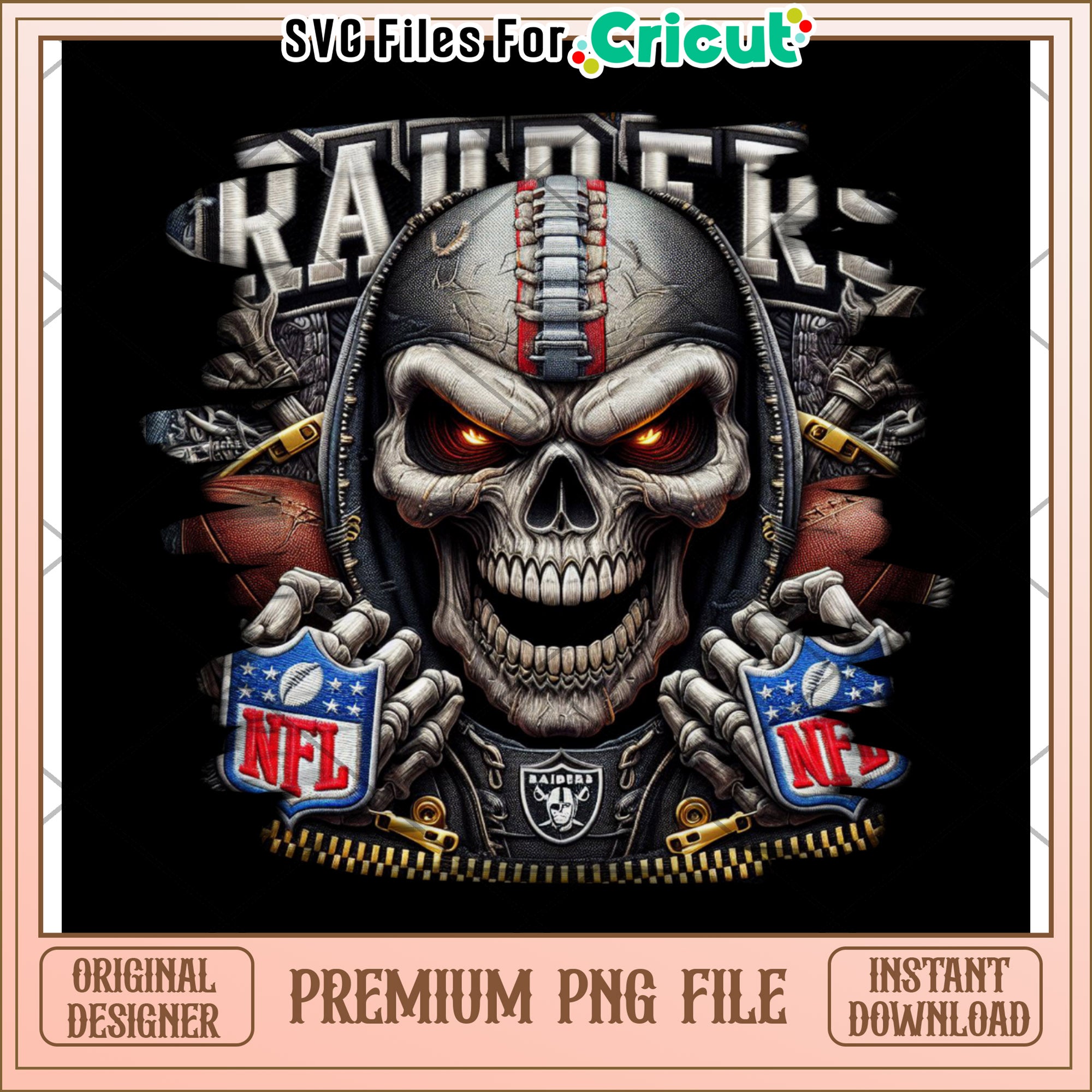 Raiders Skull PNG Design, Perfect for Cricut Projects Download – svg ...