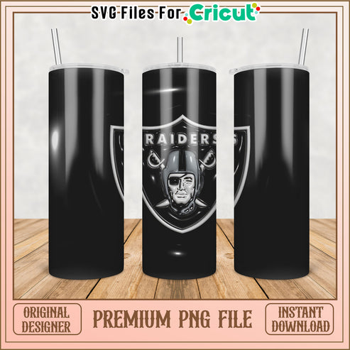 Raiders Tumbler PNG Sublimation Design – svg files for cricut